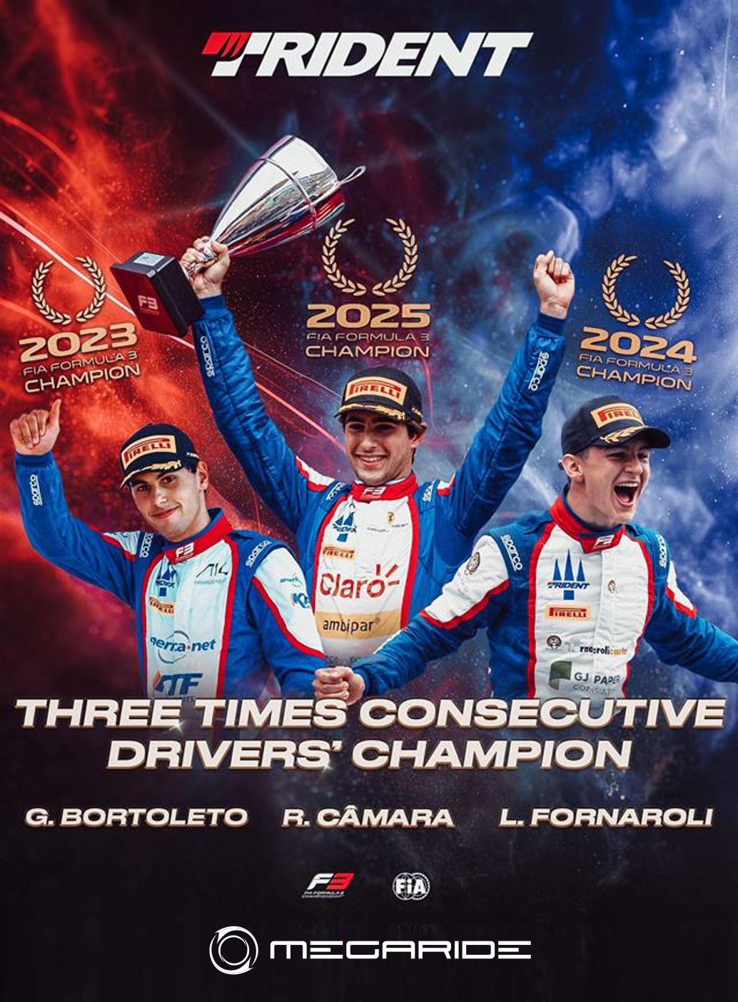 THREE TIMES TRIDENT - MegaRide